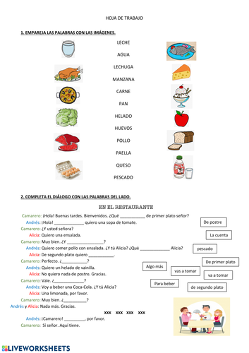 Una de bravas, por favor - En el restaurante - Spanish dishes and ...