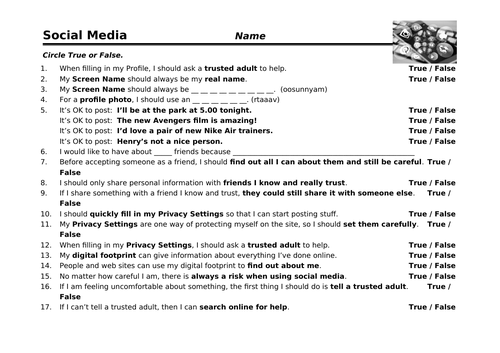 Social Media | Teaching Resources