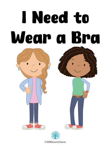 I Need to Wear a Bra Social Story | Teaching Resources