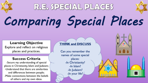 KS1 RE - Special Places - Lesson Bundle! | Teaching Resources
