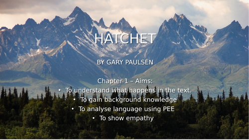 Hatchet by Gary Paulsen - Complete Novel Resource | Teaching Resources