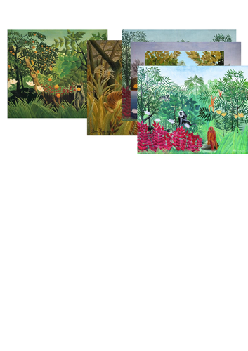 Henri Rousseau KS2 Art Unit of work MTP | Teaching Resources
