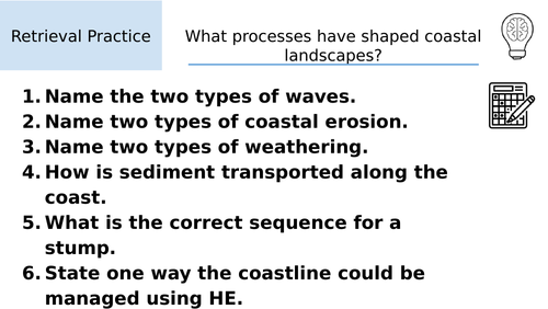 AQA GCSE Geography Coastal Landscapes L1 What are coasts? | Teaching ...