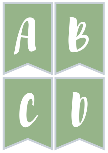 Display Bunting | Teaching Resources