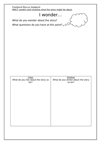Whole Class guided reading KS2 Floodland Marcus Sedgwick | Teaching ...