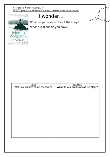 Whole Class guided reading KS2 Floodland Marcus Sedgwick | Teaching ...