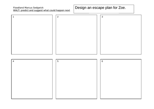 Whole Class guided reading KS2 Floodland Marcus Sedgwick | Teaching ...