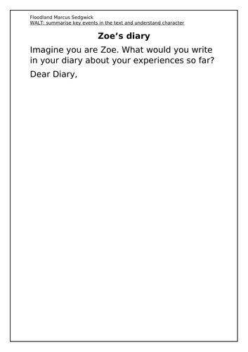 Whole Class guided reading KS2 Floodland Marcus Sedgwick | Teaching ...