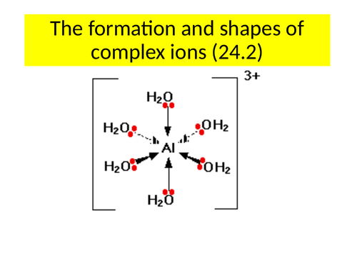 OCR A-level Chemistry - Transition elements | Teaching Resources