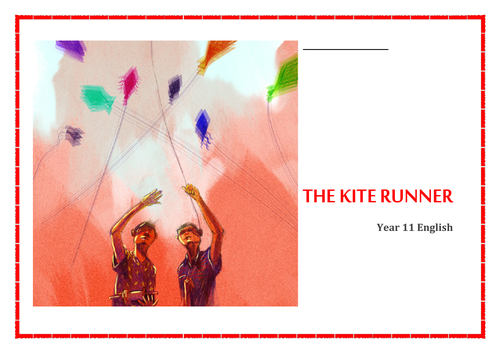 The Kite Runner - Notes for Students | Teaching Resources