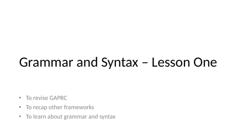 Introduction Unit for A Level English Language | Teaching Resources