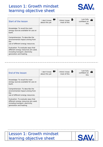 National and Global Energy Resources | Teaching Resources