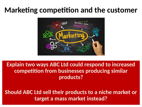CIE iGCSE Business Unit 3: Marketing 1/2 | Teaching Resources