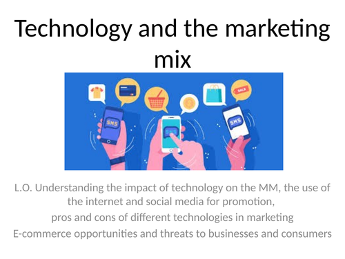 CIE iGCSE Business Studies Unit 3: Marketing 2/2 | Teaching Resources