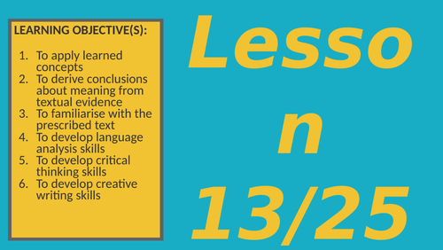 'WONDER' - POWERFUL VOICES - YR7 - LESSON 13 - Part 4 - Jack ...