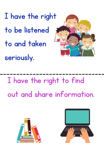 Children’s Rights Cards | Teaching Resources