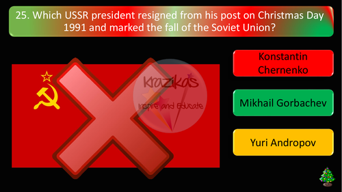 History Christmas Quiz | Teaching Resources