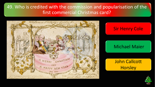 History Christmas Quiz | Teaching Resources