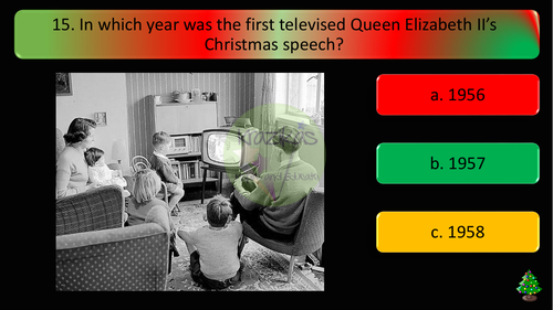 History Christmas Quiz | Teaching Resources