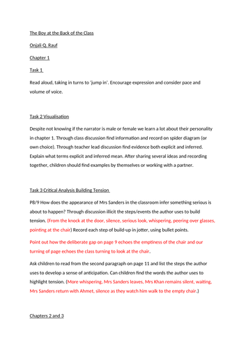 The Boy at the Back of the Class by Onjali Q. Rauf reading ...