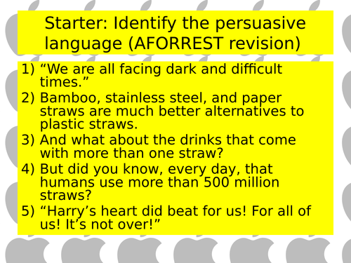 Persuasive speeches: 4 lesson bundle | Teaching Resources