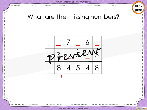 Adding Numbers with More than 4 Digits - Year 5 | Teaching Resources