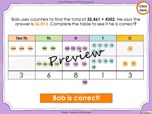Adding Numbers with More than 4 Digits - Year 5 | Teaching Resources