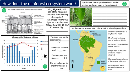 KS3 South America unit | Teaching Resources
