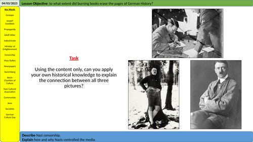 Censorship in Nazi Germany | Teaching Resources