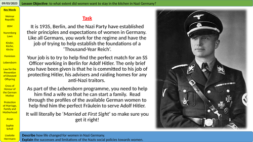 The Experiences of Women in Nazi Germany | Teaching Resources
