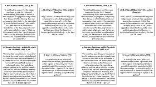 Christian Opposition to Hitler and the Nazis | Teaching Resources