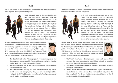 Heinrich Himmler and the SS | Teaching Resources