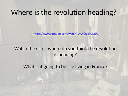 The French Revolution - The ‘reign of Terror’ – necessary or extreme ...