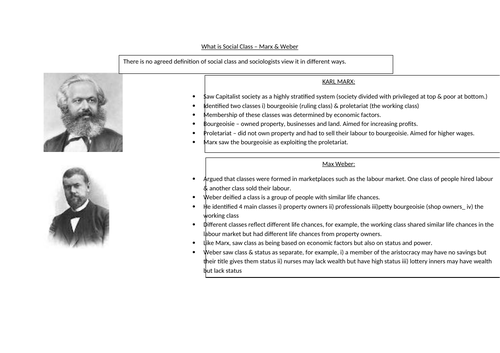 Theoretical views on Social Stratification AQA: Functionalist, Marxist ...