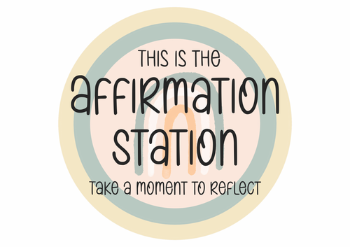 Affirmation Station | Teaching Resources