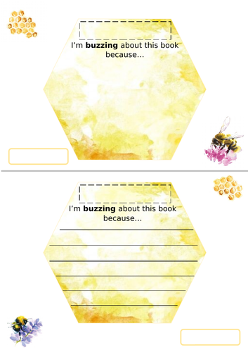 Book Review - Buzzing About This Book (Fully Editable) | Teaching Resources