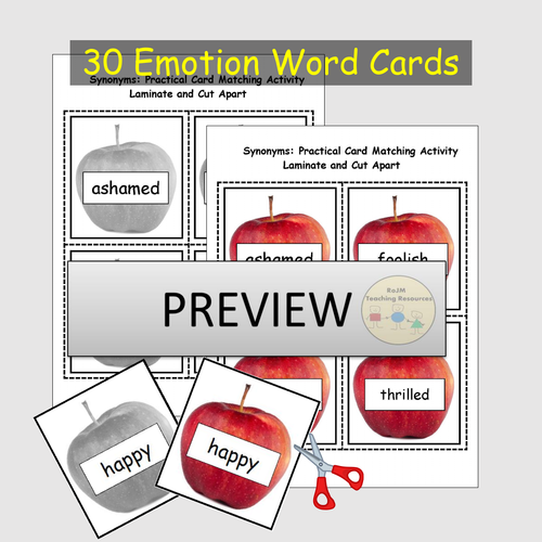 Apples Emotions Feelings Worksheets Activities | Teaching Resources