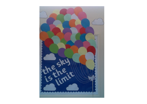 the sky is the limit DISPLAY | Teaching Resources