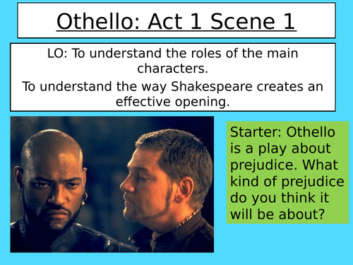 Othello KS3 Full SOW | Teaching Resources