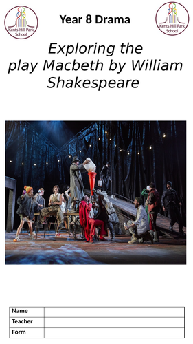 Macbeth Drama Scheme Of Work Including Booklet & Resources - 20 Lessons ...