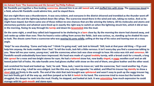 READING A CHILDREN'S FANTASY: THE SCARECROW AND HIS SERVANT - GOOGLE ...