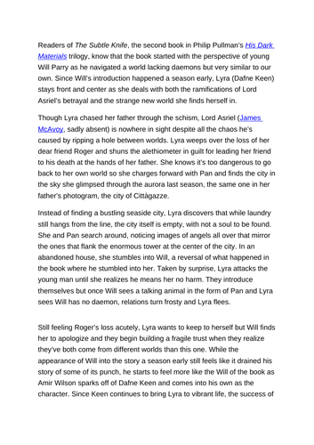 His Dark Materials Summary and fill | Teaching Resources