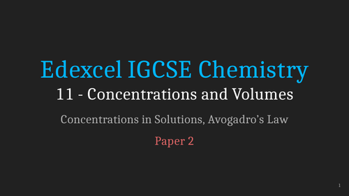 Edexcel IGCSE Chemistry Presentations Chapter 2 - Atoms and Molecules ...