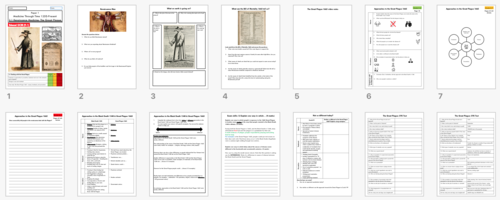 GCSE Medicine | The Great Plague | Teaching Resources