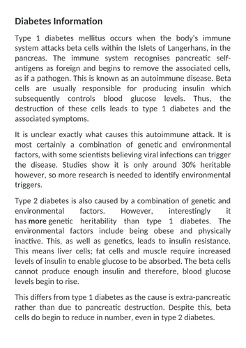 A Level Biology Autoimmune Diseases Lesson & Activities | Teaching ...