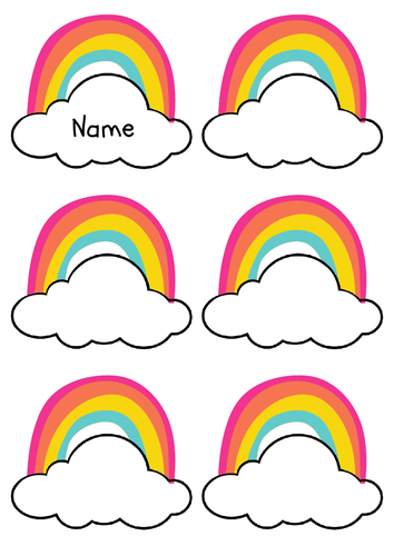 Peg Labels | Teaching Resources