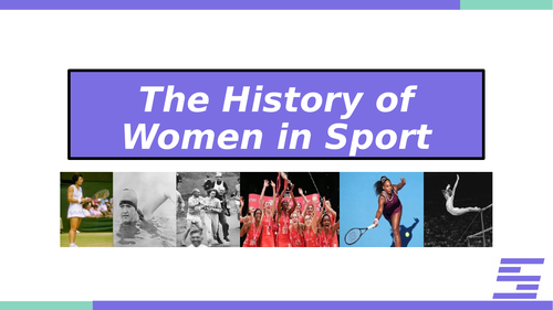 Display Board: History of Women in Sport | Teaching Resources