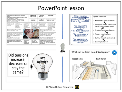 Building the Berlin Wall 1961 GCSE History | Teaching Resources