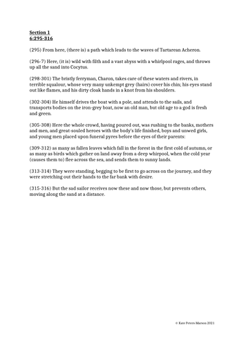 OCR Latin GCSE Verse Literature B Aeneid Booklet (2023 and 2024 Exams ... OCR Latin GCSE Verse Literature B Aeneid Booklet (2023 and 2024 Exams ...