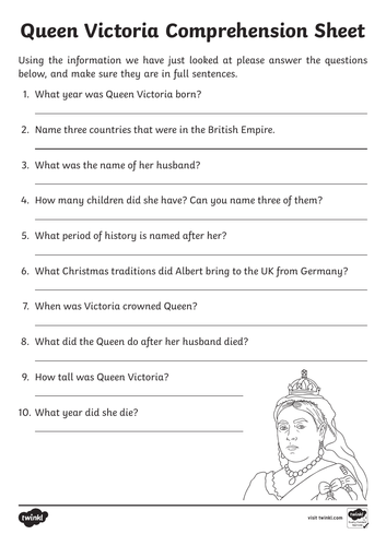 Queen Victoria Diary Writing | Teaching Resources